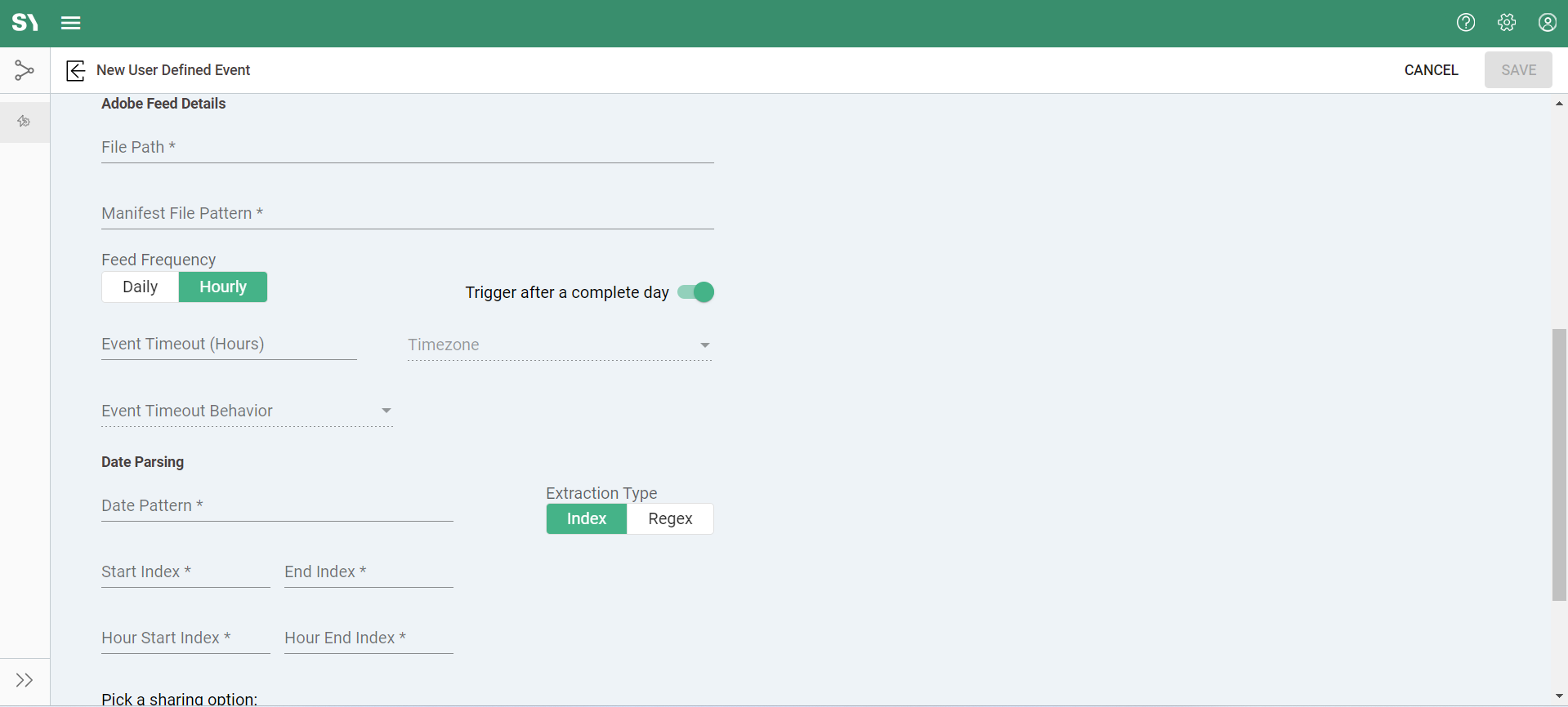 Creating a Adobe Feed Watcher Event – SYNTASA™