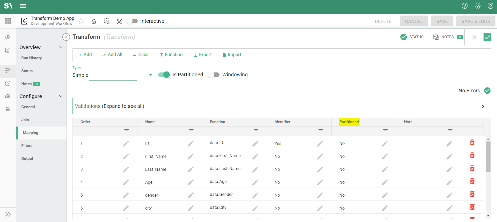 Transform – SYNTASA™