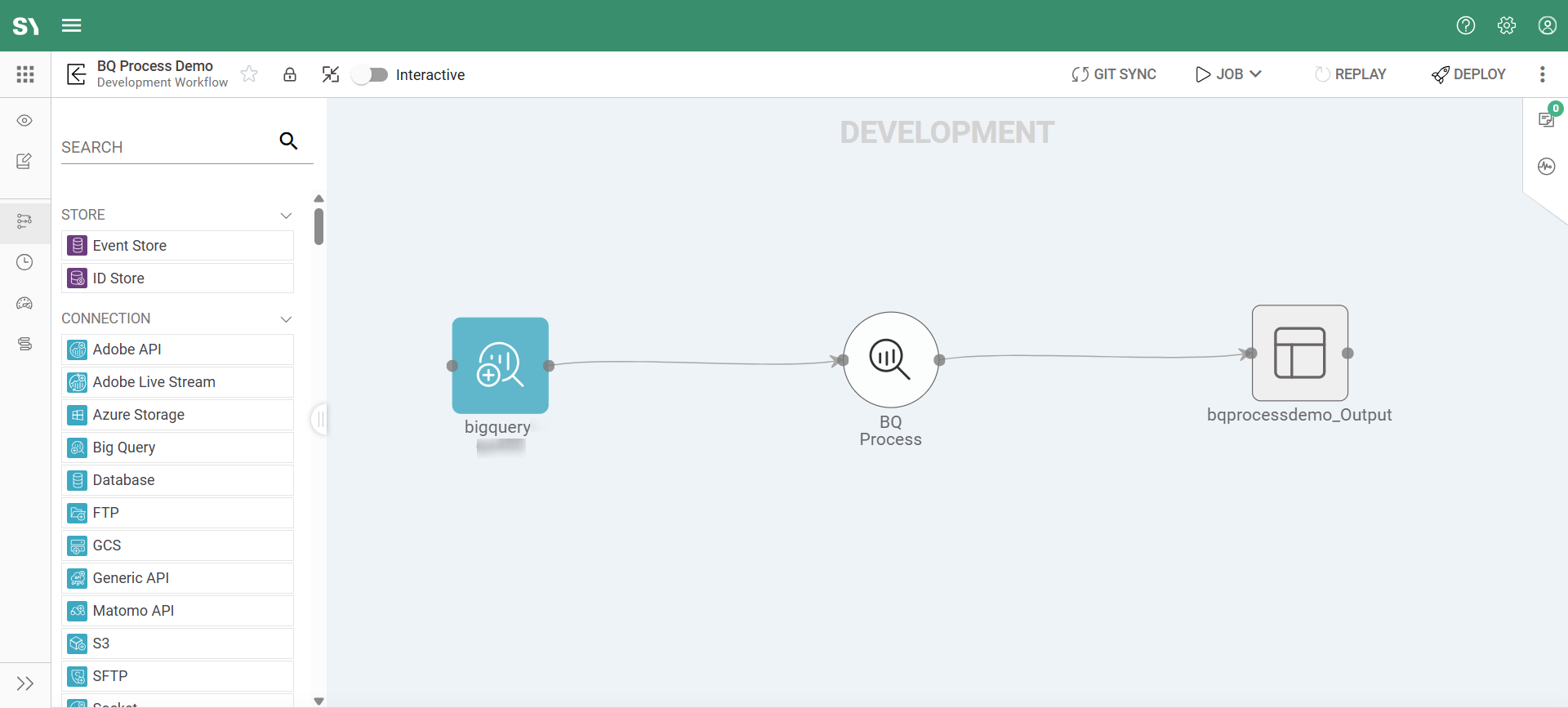 Creating Non-Partitioned Output in BQ Process – SYNTASA™