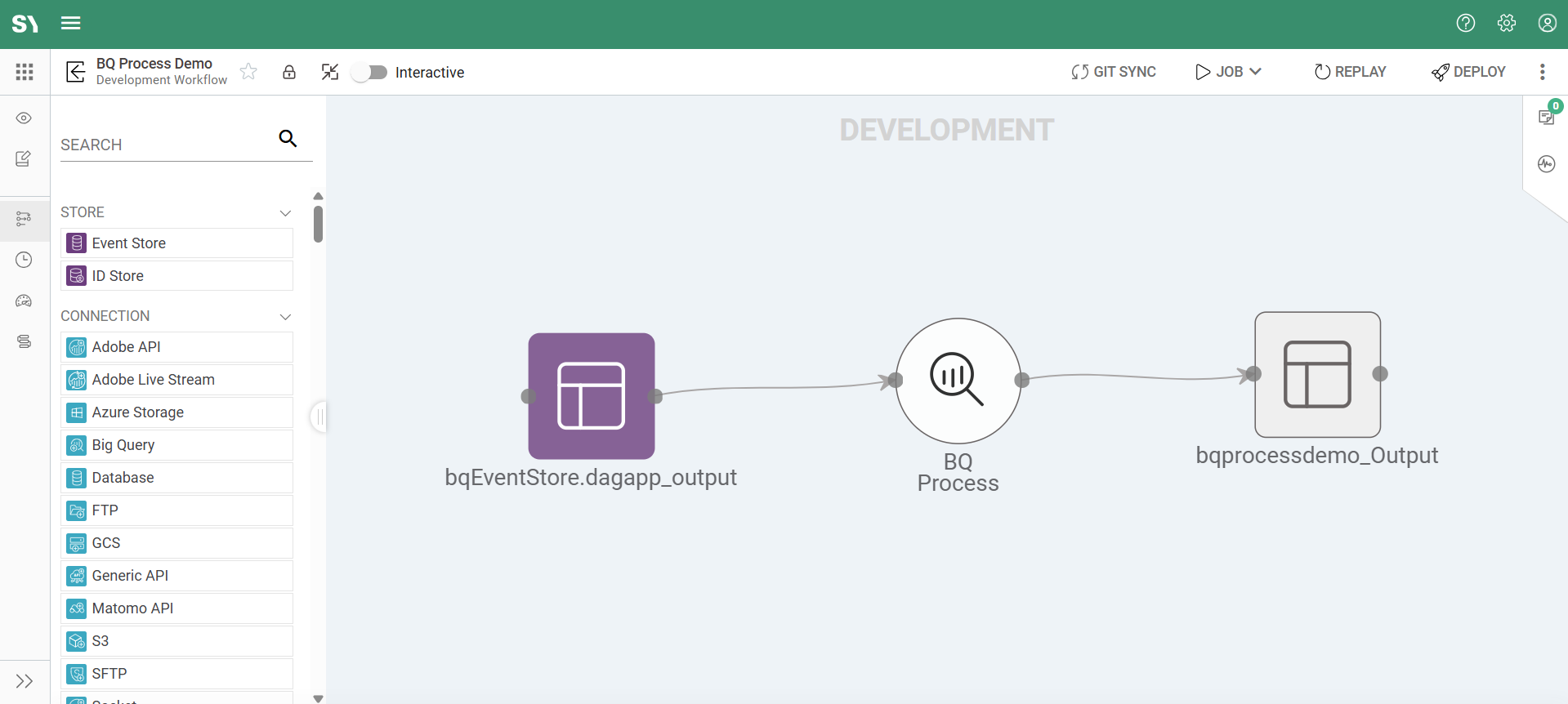 Creating Non-Partitioned Output in BQ Process – SYNTASA™