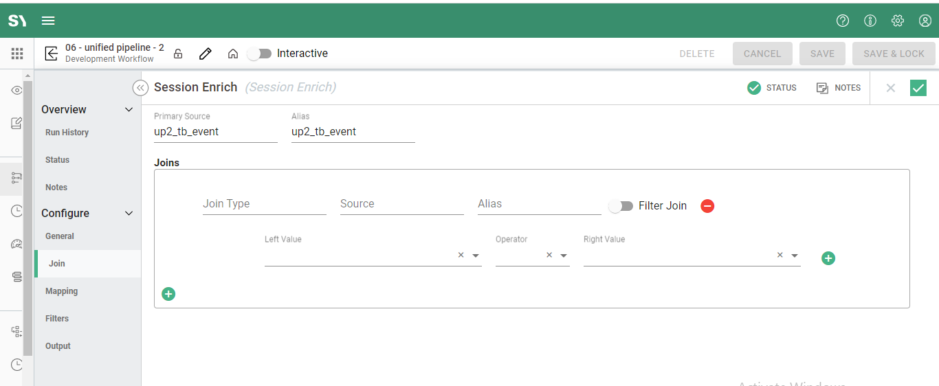 Unified Session Enrich – SYNTASA™
