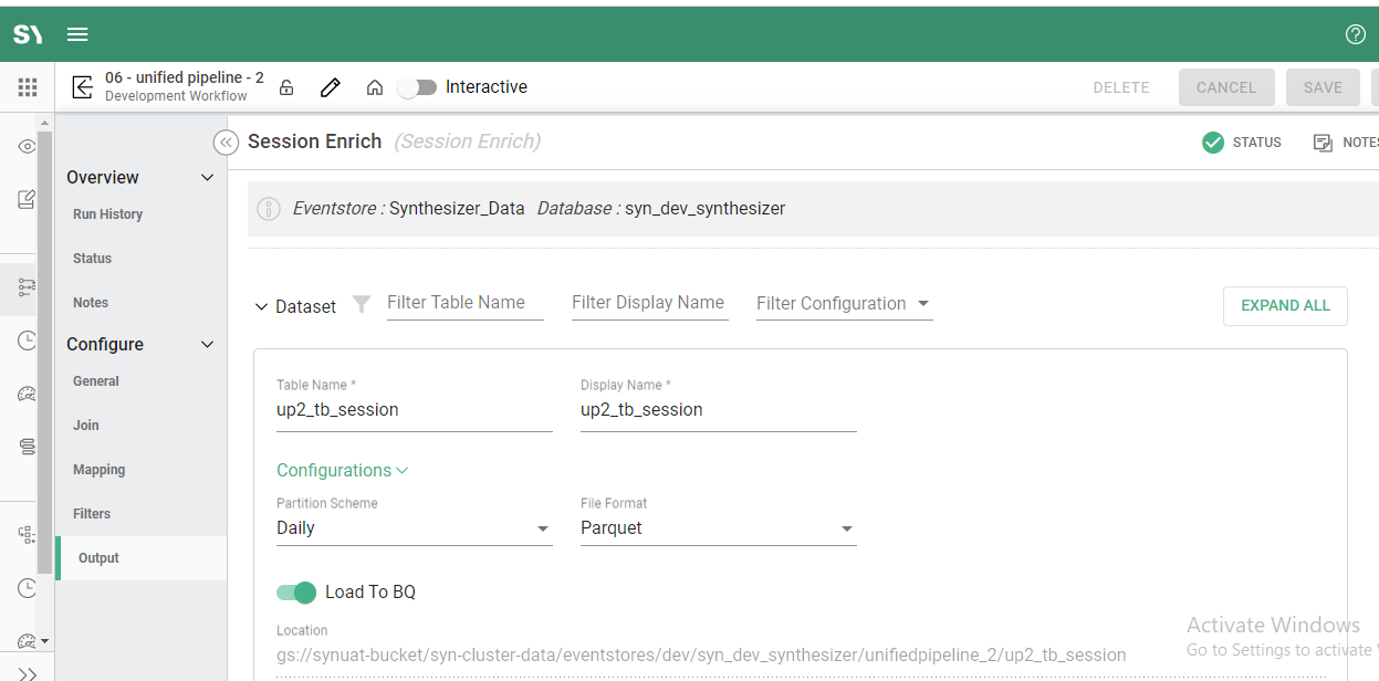Unified Session Enrich – SYNTASA™