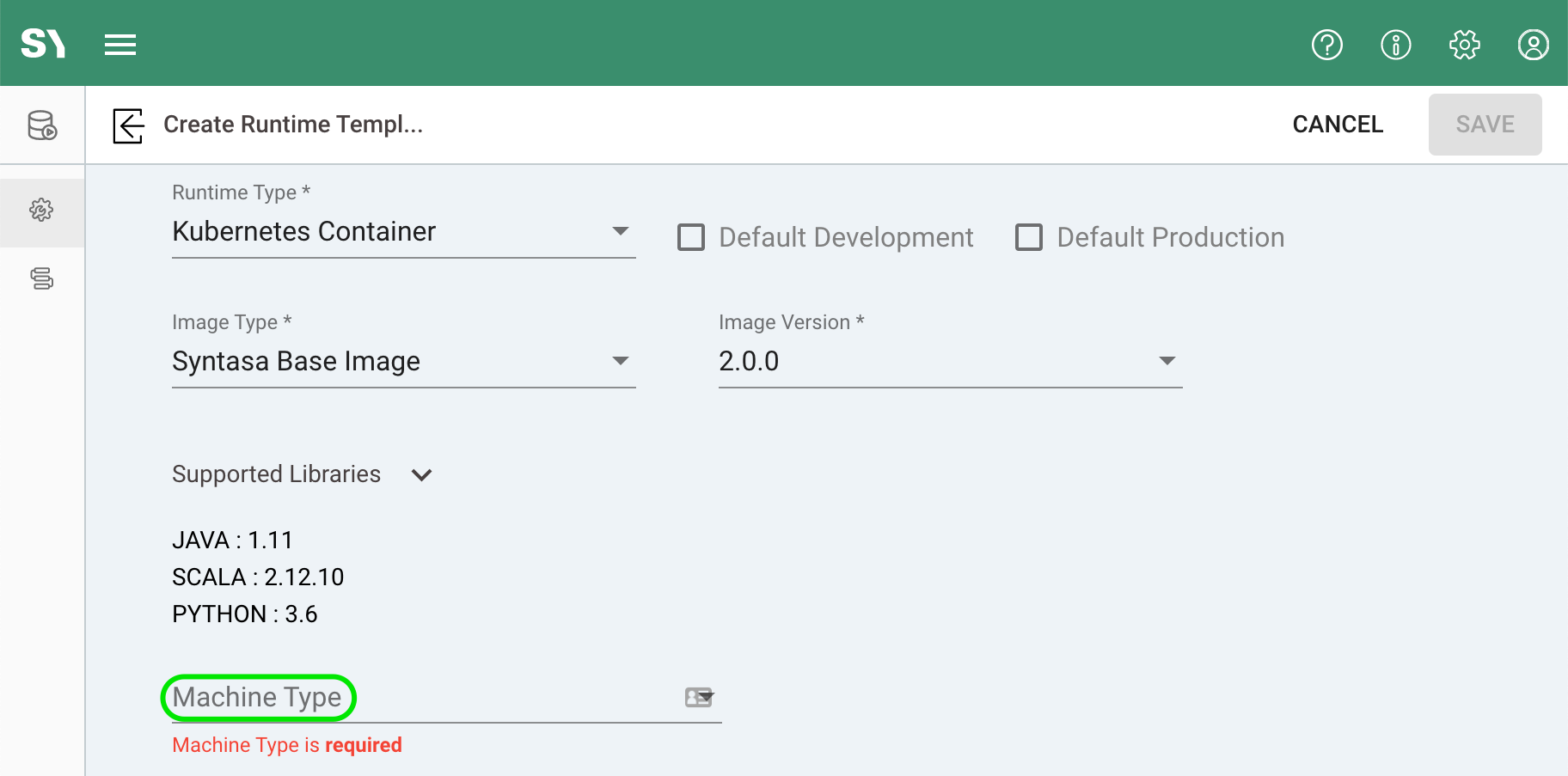 Kubernetes Container – SYNTASA™